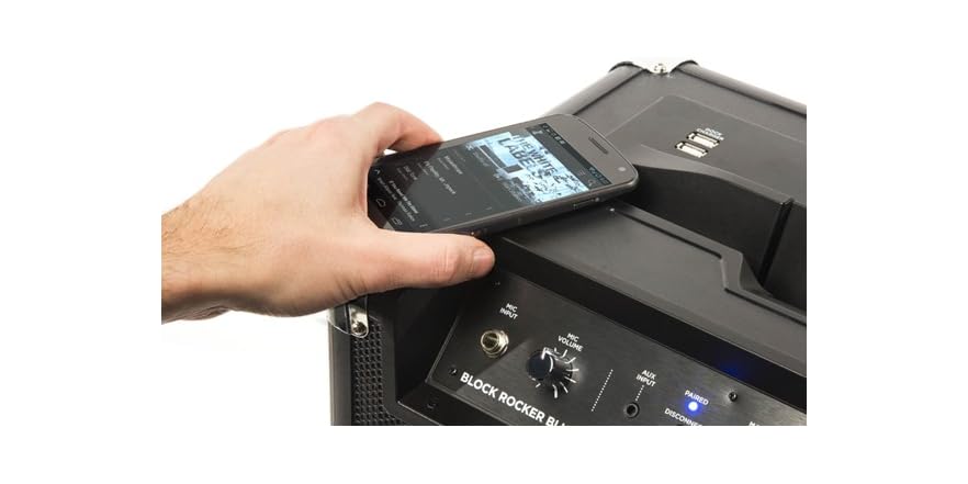 ION Block Rocker Bluetooth Portable Speaker System