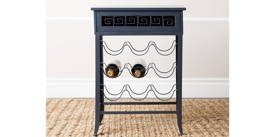Kammer Wine Rack Side Table
