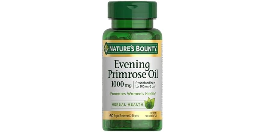 Nature's Bounty Evening Primrose Oil