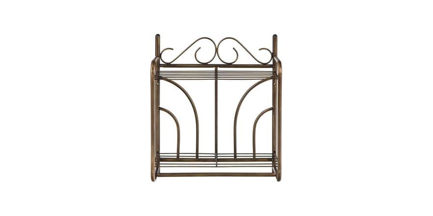 SEI Bronze Scroll 3-Piece Bath Set