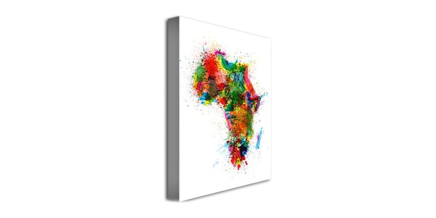 Africa - Paint Splashes (3 Sizes)