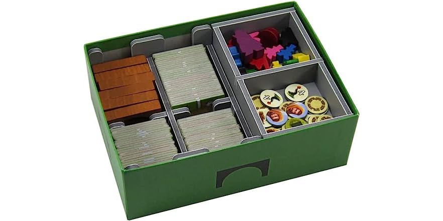 Folded Space Box Insert: Carcassonne and Exps