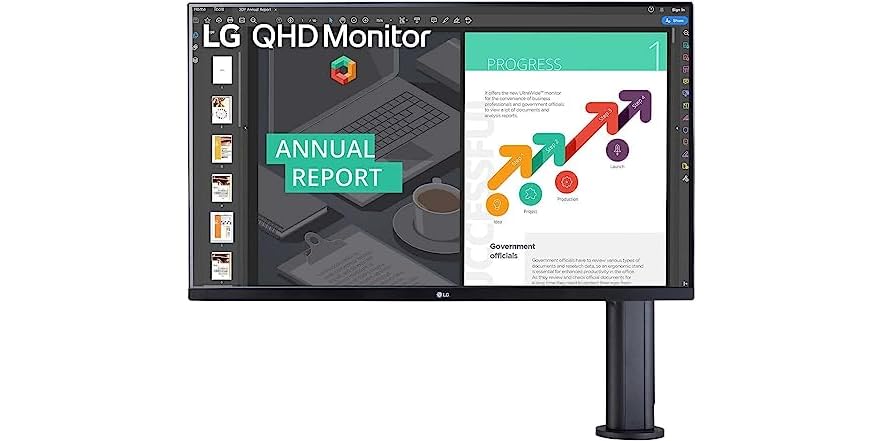 LG 32QP880-B 32'' Monitor with ErgoStand