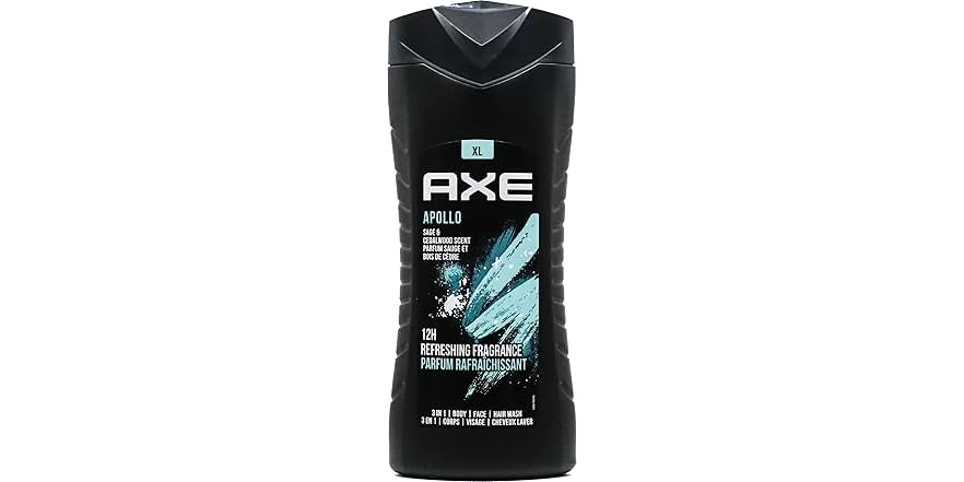 AXE 3-IN-1 Body, Face, Hair Wash, Variety Pack