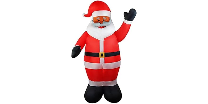 6' Christmas Inflatable Santa Claus