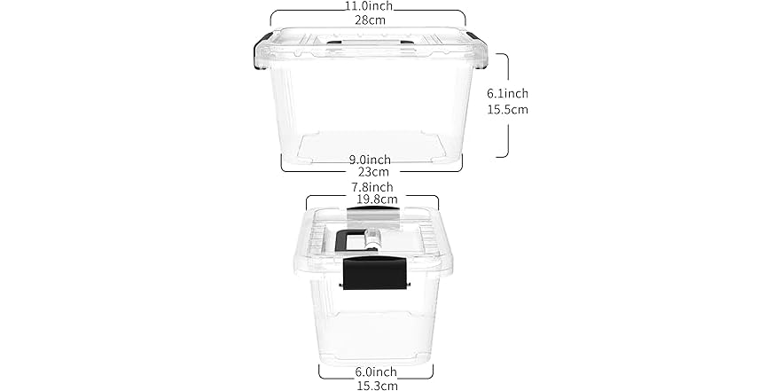 Cetomo 6L Pack Storage Boxes
