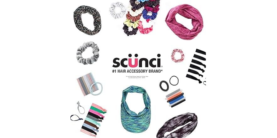 The Original Scrunchie, 6 Unique Designs