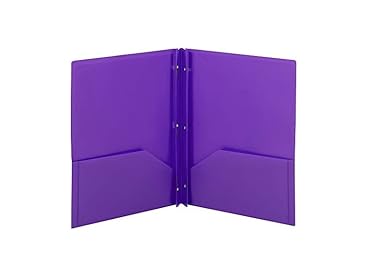 Smead Poly Folder 3-Pack Purple