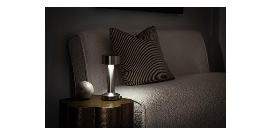 Chelsea Chrome Cordless Table Lamp