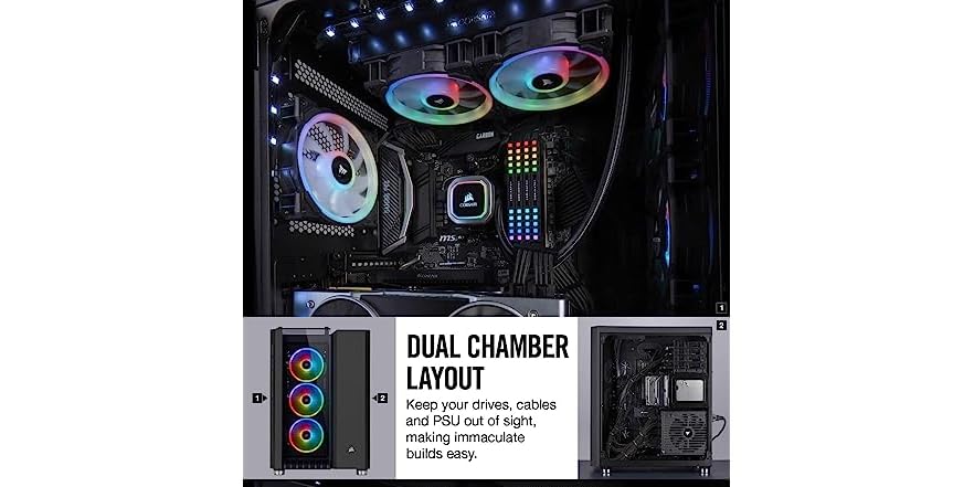 CORSAIR Crystal Series 680X RGB Case