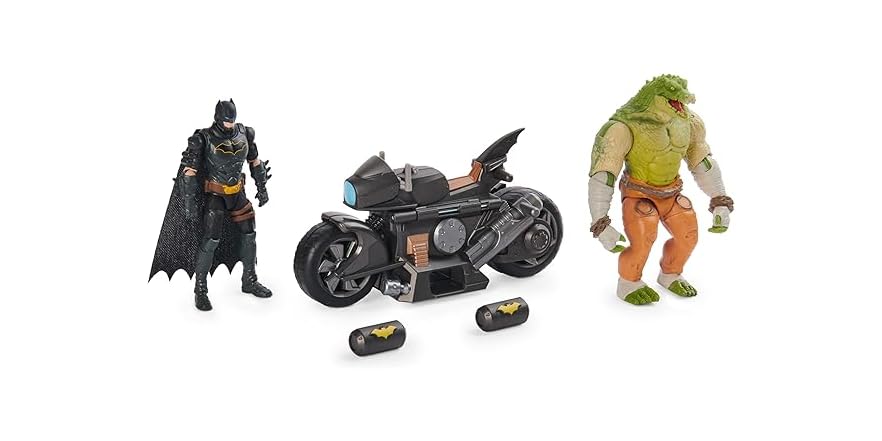 DC Comics Transforming Batcycle Pack