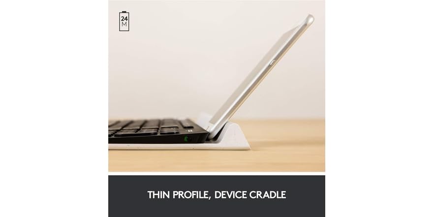 Logitech K780 Multi-Device Wireless Keyboard (Open Box)