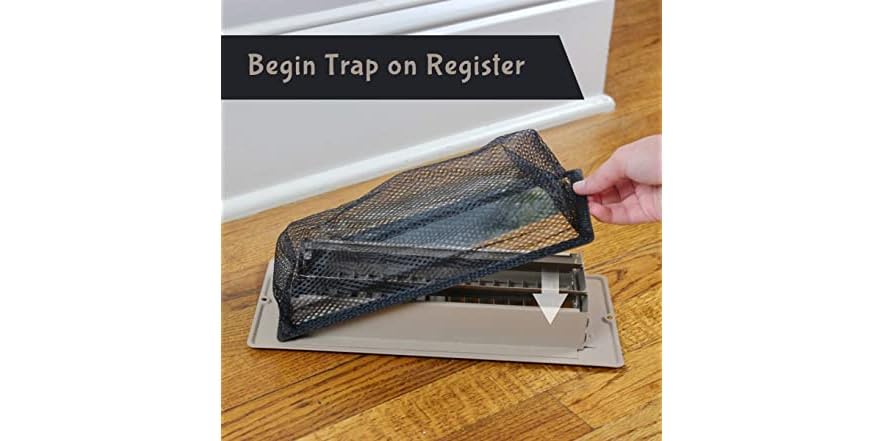 Floor Register Trap Screen
