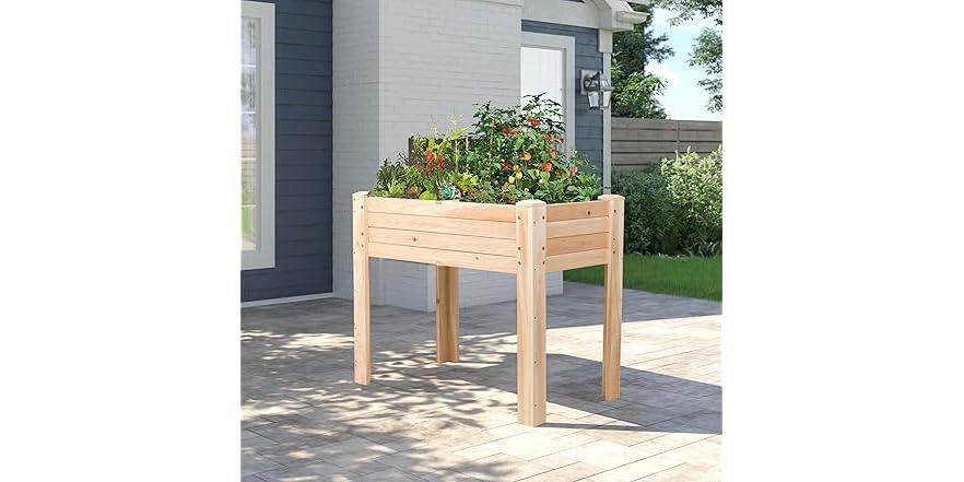 Shine Company 36" Raised Garden Bed