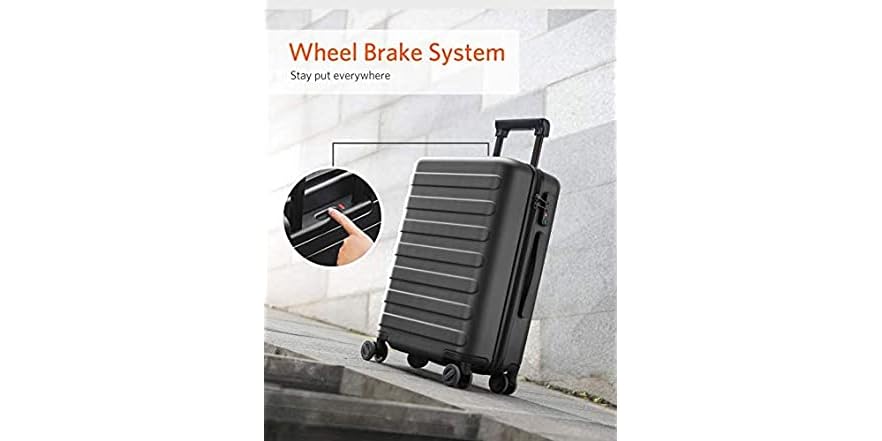 Carry On Luggage with Brake System