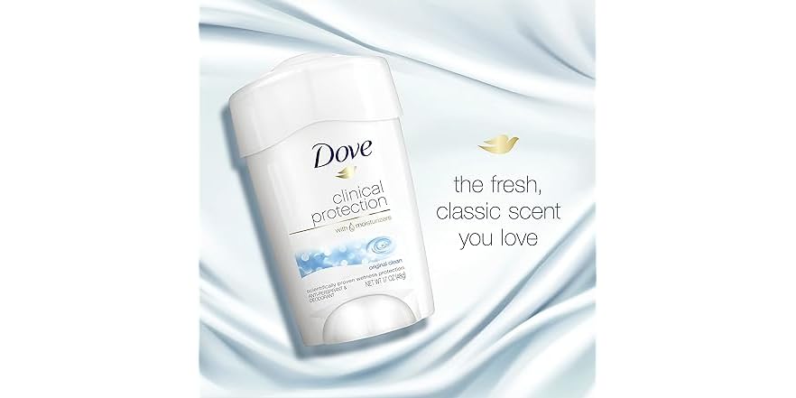 Dove Clinical Antip/Deod, Original Clean