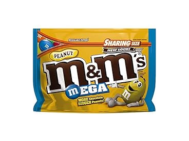 M&M'S Peanut Choc Mega Candy Size (8ct)