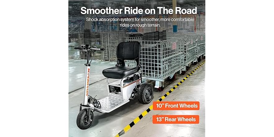SuperHandy Electric Tugger Cart