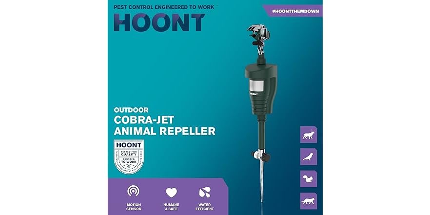 Hoont Cat Repellent- Squirrel Deterrent