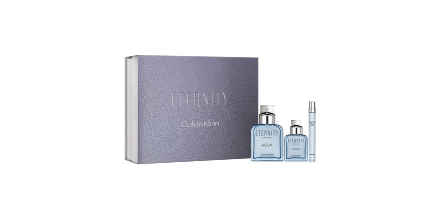 Eternity Aqua/Calvin Klein Set Value $186 (M)