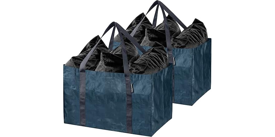 CleverMade 2PK Storage Bags/Totes - 76L