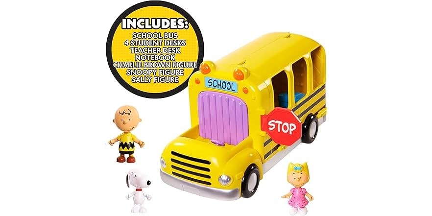 Peanuts Charlie Brown's Interactive Bus