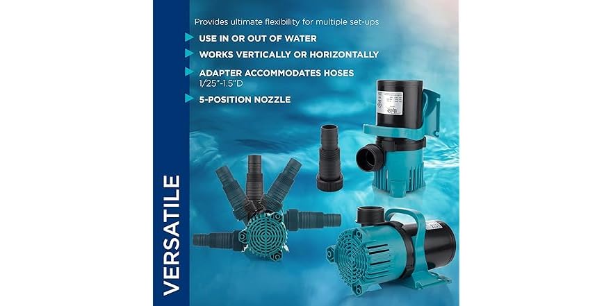 Alpine Corporation 3000 GPH Vortex Pumps