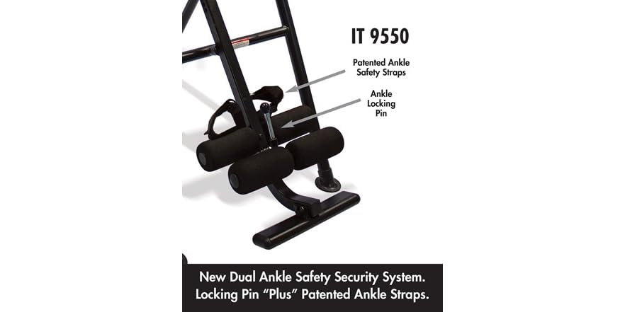 Body Vision IT9550 Deluxe Inversion Table