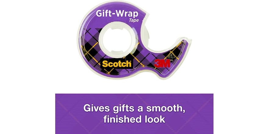 (6 Pack) Scotch Gift Wrap Tape