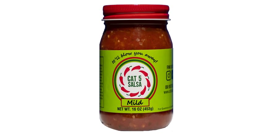 (4 Pack) CAT 5 Salsas: Medium + Mild