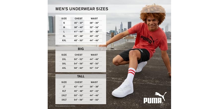 PUMA 6 Pack Ultra Soft Boxer Briefs