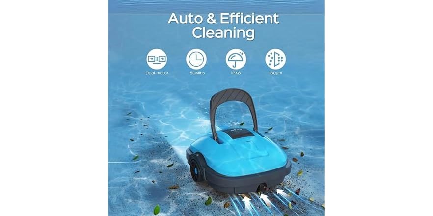 WYBOT Opspray 200 Automatic Pool Vacuum - Blue