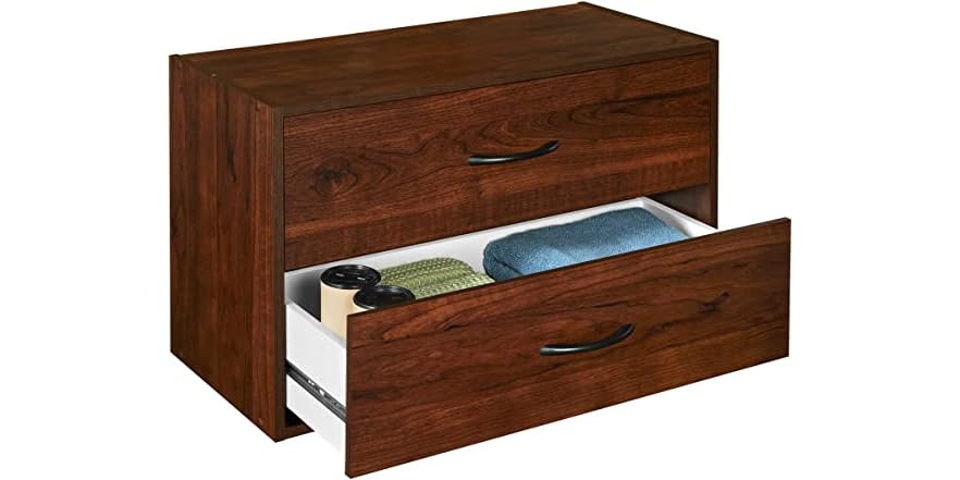 ClosetMaid Stackable 2 Drawer Organizer