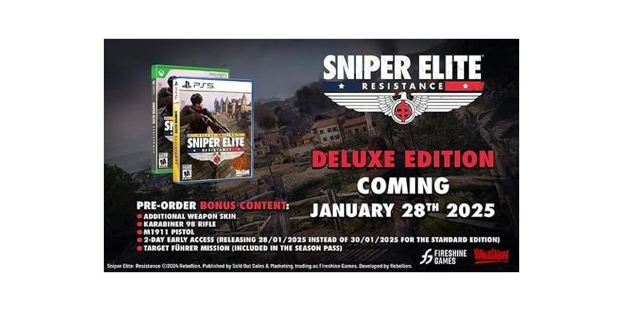 Sniper Elite: Resistance Deluxe Edition