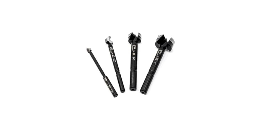 BORA BFB-009966 Tempest Forstner Bit : 4 Pc Set