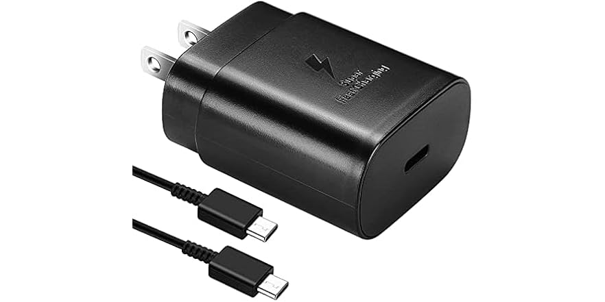 SAMSUNG 25W USB-C Super Fast Charging Wall Charger