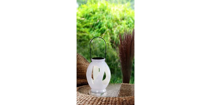 Twist Ceramic Solar Lantern
