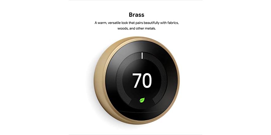 Nest NEST T3032US Google - Nest learning Thermostat (Br