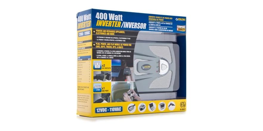 Voltec 400 Watt Power Inverter