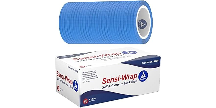 Dynarex 3288 Sensi-Wrap Self-Adherent Bandage