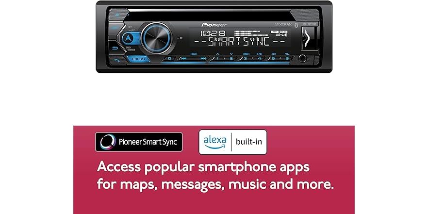 Pioneer DEH-S4220BT Single Din Bluet