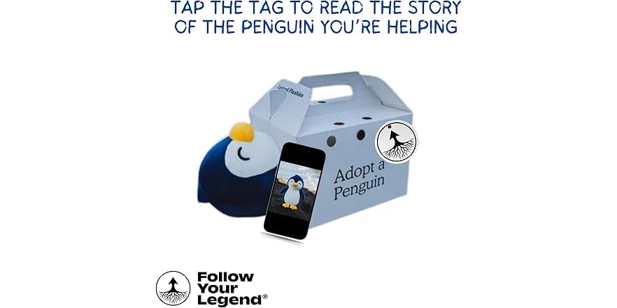 Follow Your Legend Penguin Plush