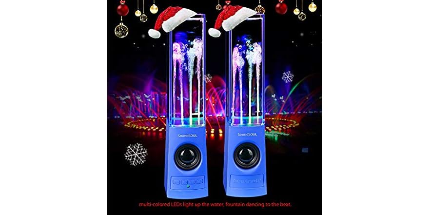 SoundSOUL Bluetooth Water Dancing Speakers - Pair