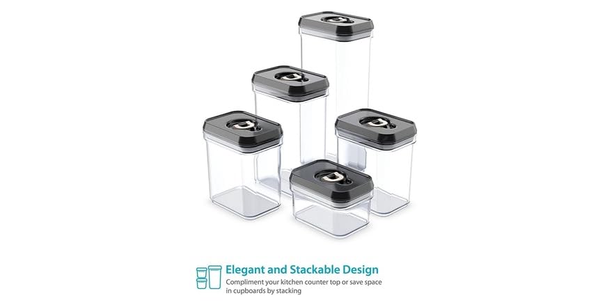 5-Piece Royal Air-Tight Food Storage Container Set