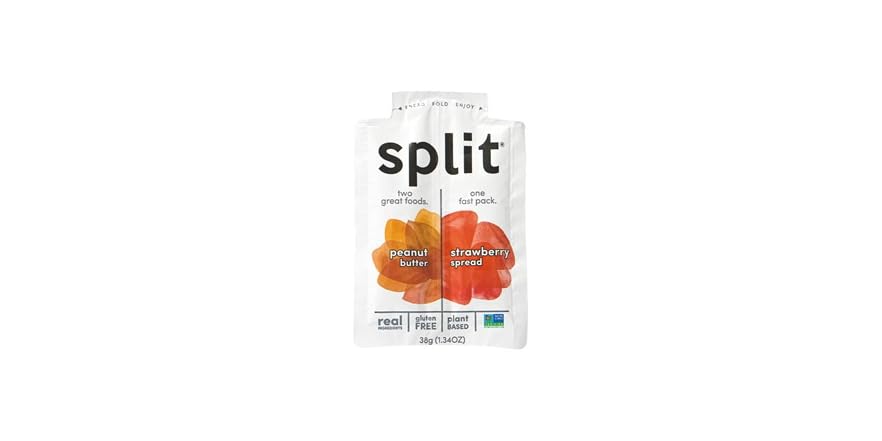 Split Nutrition PB&J Squeeze Packs 40 Ct