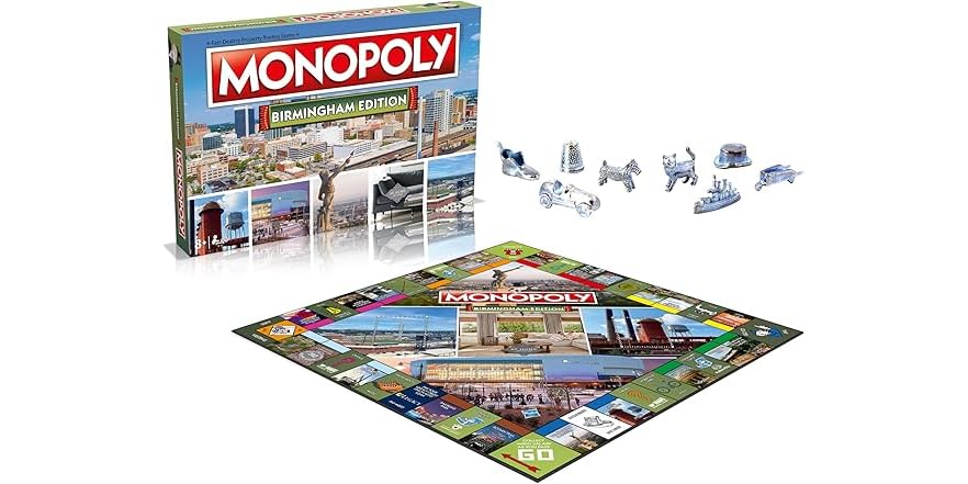 MONOPOLY Board Game: Birmingham Edition