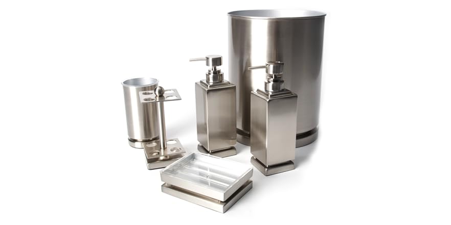 Harmony 6-PC Brushed Nickel Bath Set