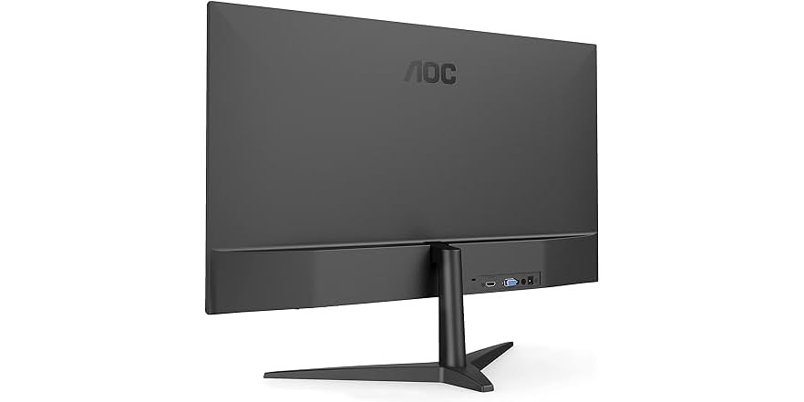 AOC 24B1H 24" Full HD 1920x1080 Monitor, 3-Sided Frameless, VA Panel ...
