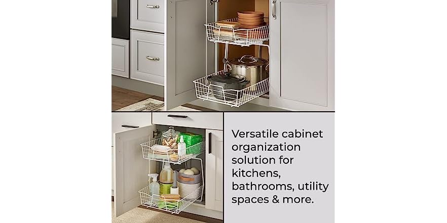 ClosetMaid Pull Out Cabinet Organizer