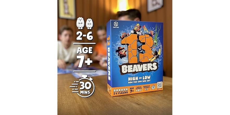 Format Games 13 Beavers Board Game
